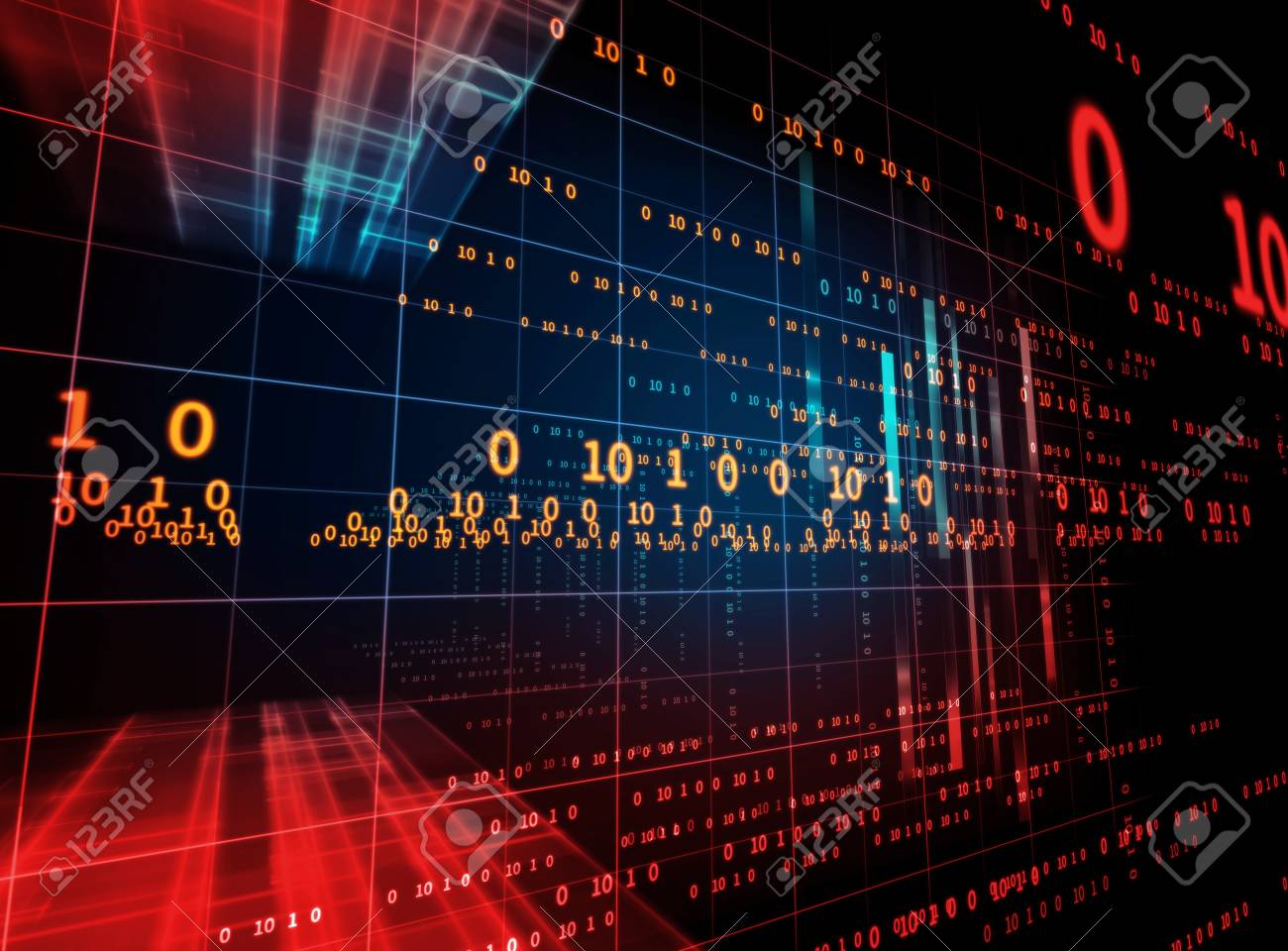 digital code number abstract technology background – Online and ...